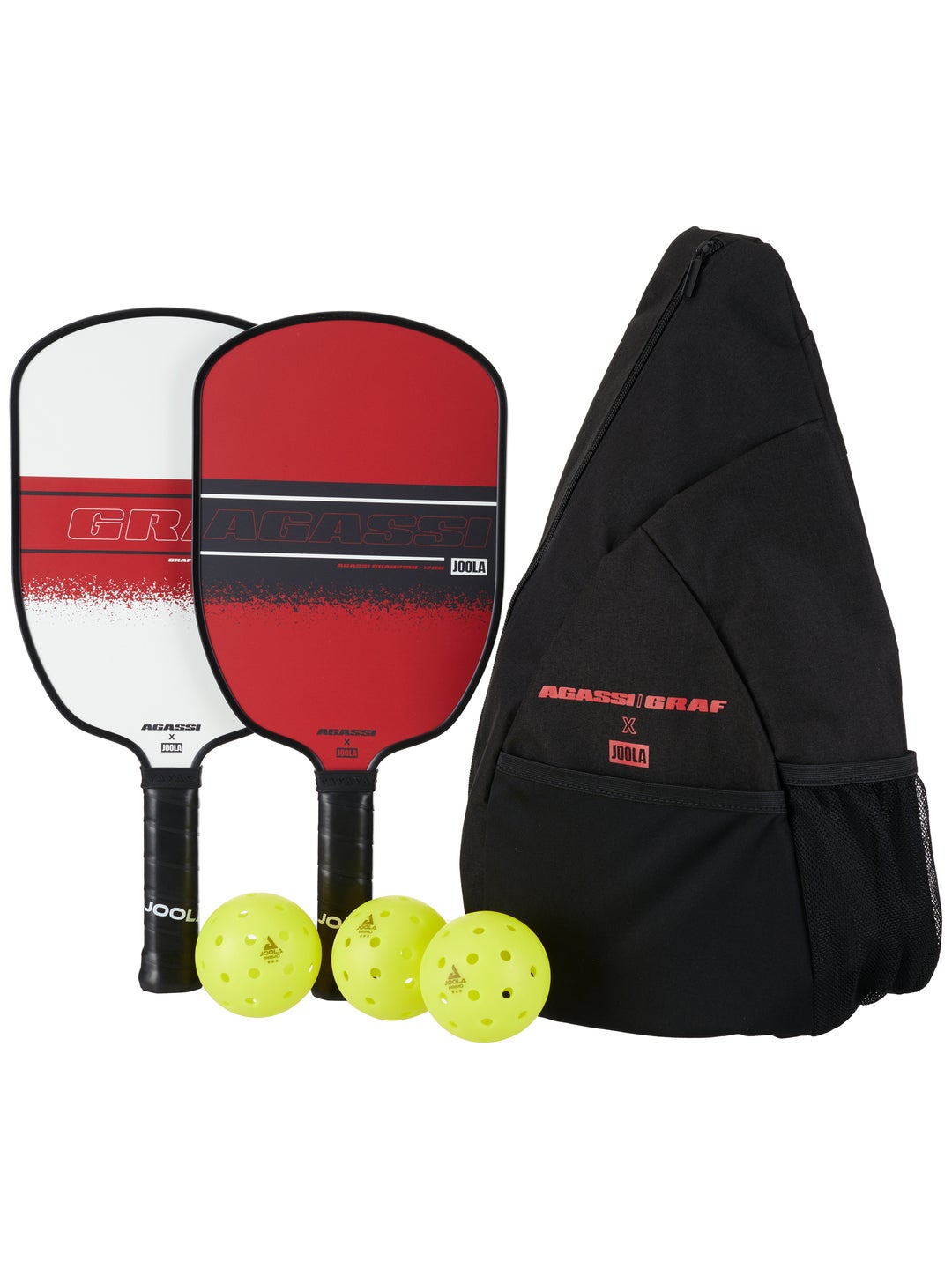 JOOLA Agassi / Graf Champion Pickleball Paddle Set | Pickleball Warehouse