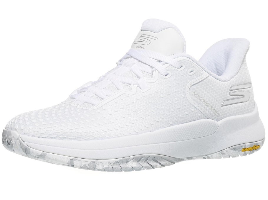 Skechers Viper Court Elite Wh/Sl Men's Pickle Shoes | Pickleball Warehouse