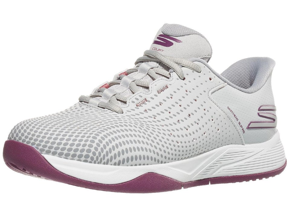 Skechers Viper Court Reload Grey Women's Pickle Shoes | Pickleball ...